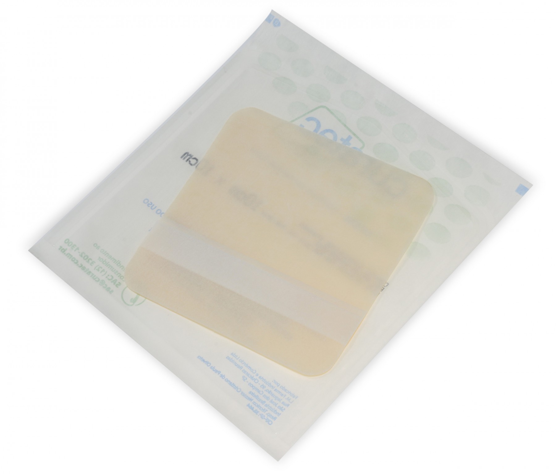 Curativo Hidrocolóide Standard 10x10cm Curatec